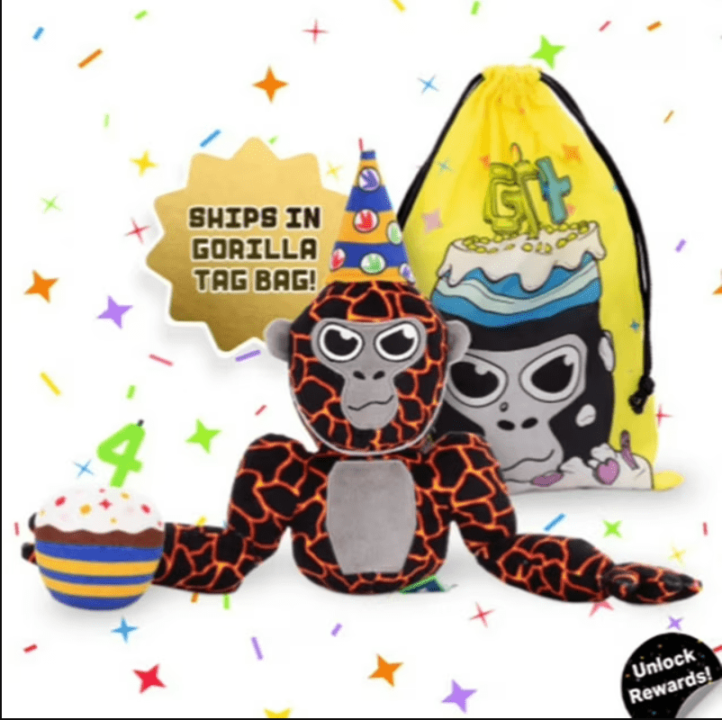 Gorilla Tag Monkey Plush,Spring Decor Easter Decoration Gorilla Tag ...