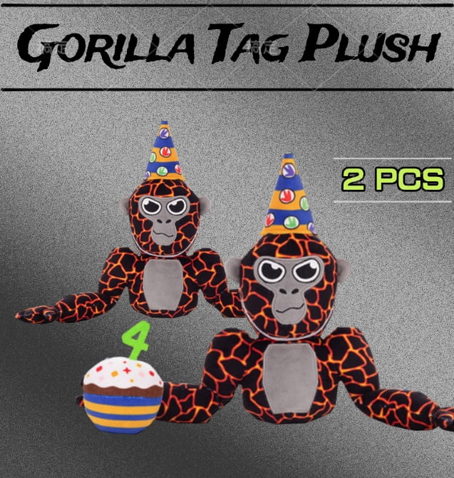 Gorilla Tag Plush – 10.24" Premium Stuffed Monkey, Exclusive Gorilla ...