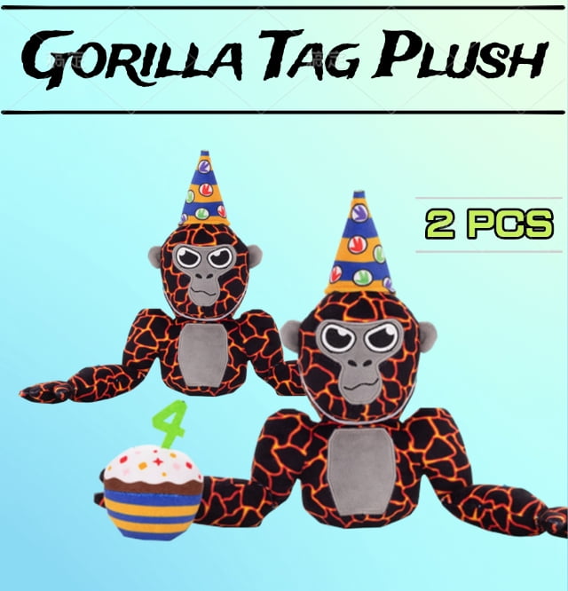 Gorilla Tag Plush Toy – 10.24" Stuffed Monkey Plush, Gorilla Tag Plush Lava, Ideal Gorilla Tag ...