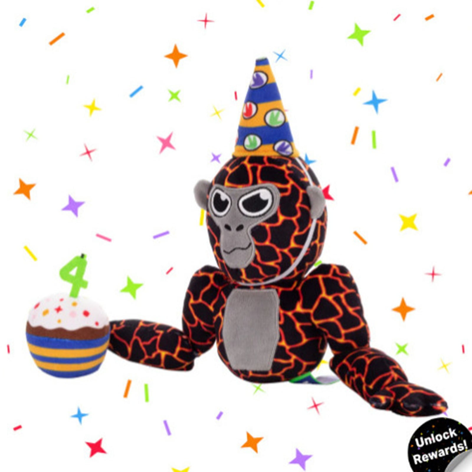 Gorilla Tag Plushies VR - Cute Monkey Plush for Game Fans, Perfect Gift ...