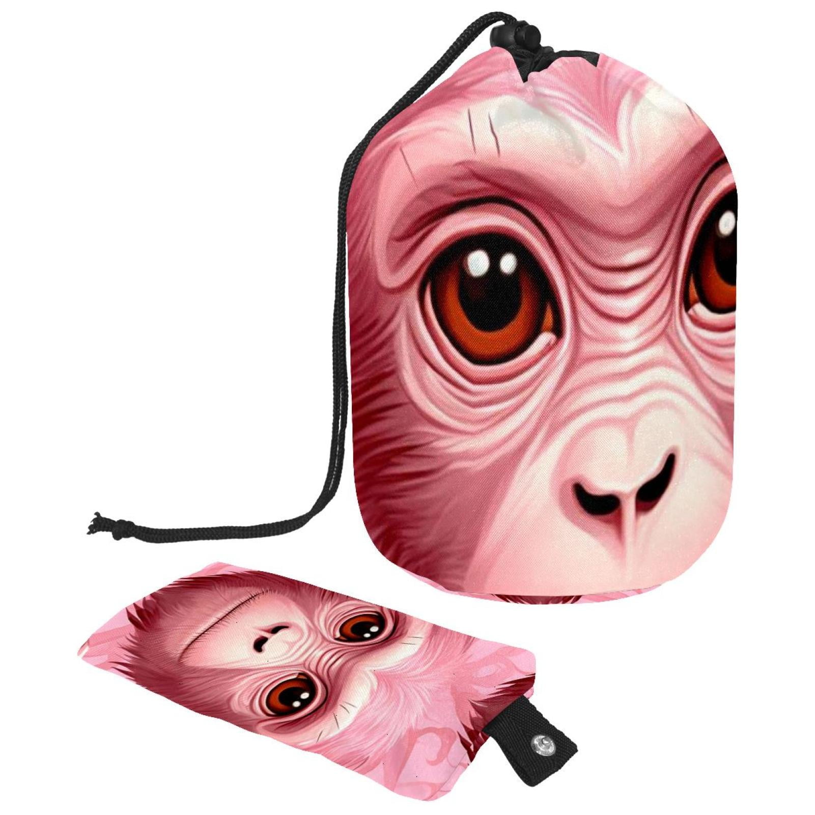 Gorilla Travel-Friendly Portable Laundry Bag with Drawstring and Mesh ...