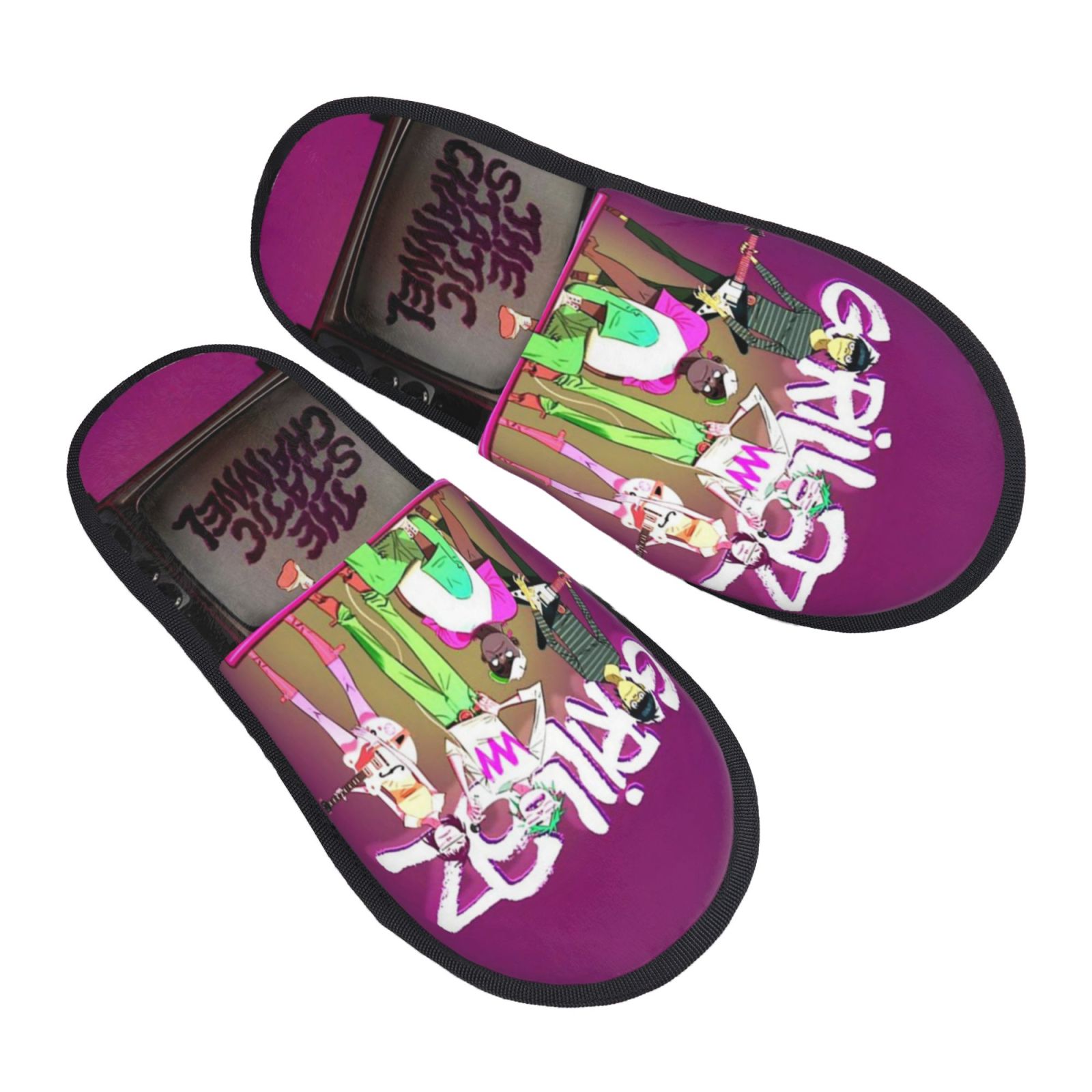 Gorilla-,Z House Slippers For Women Men Indoor Outdoor-Cute Cotton ...