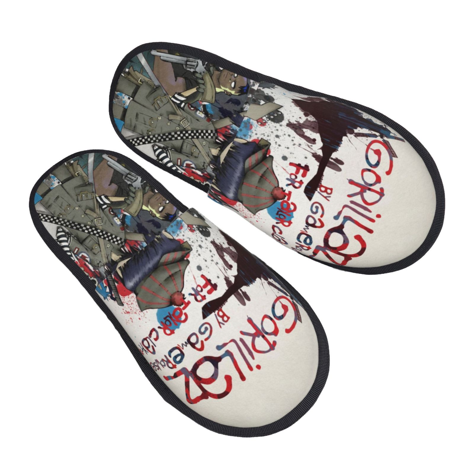 Gorilla-,Z House Slippers For Women Men Indoor Outdoor-Cute Cotton ...