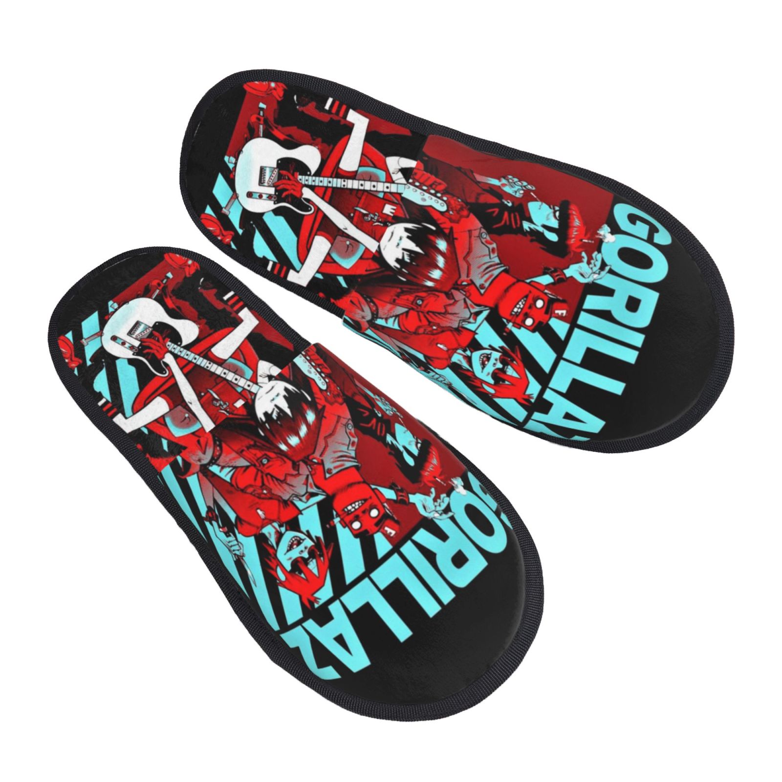 Gorilla-,Z House Slippers For Women Men Indoor Outdoor-Cute Cotton ...
