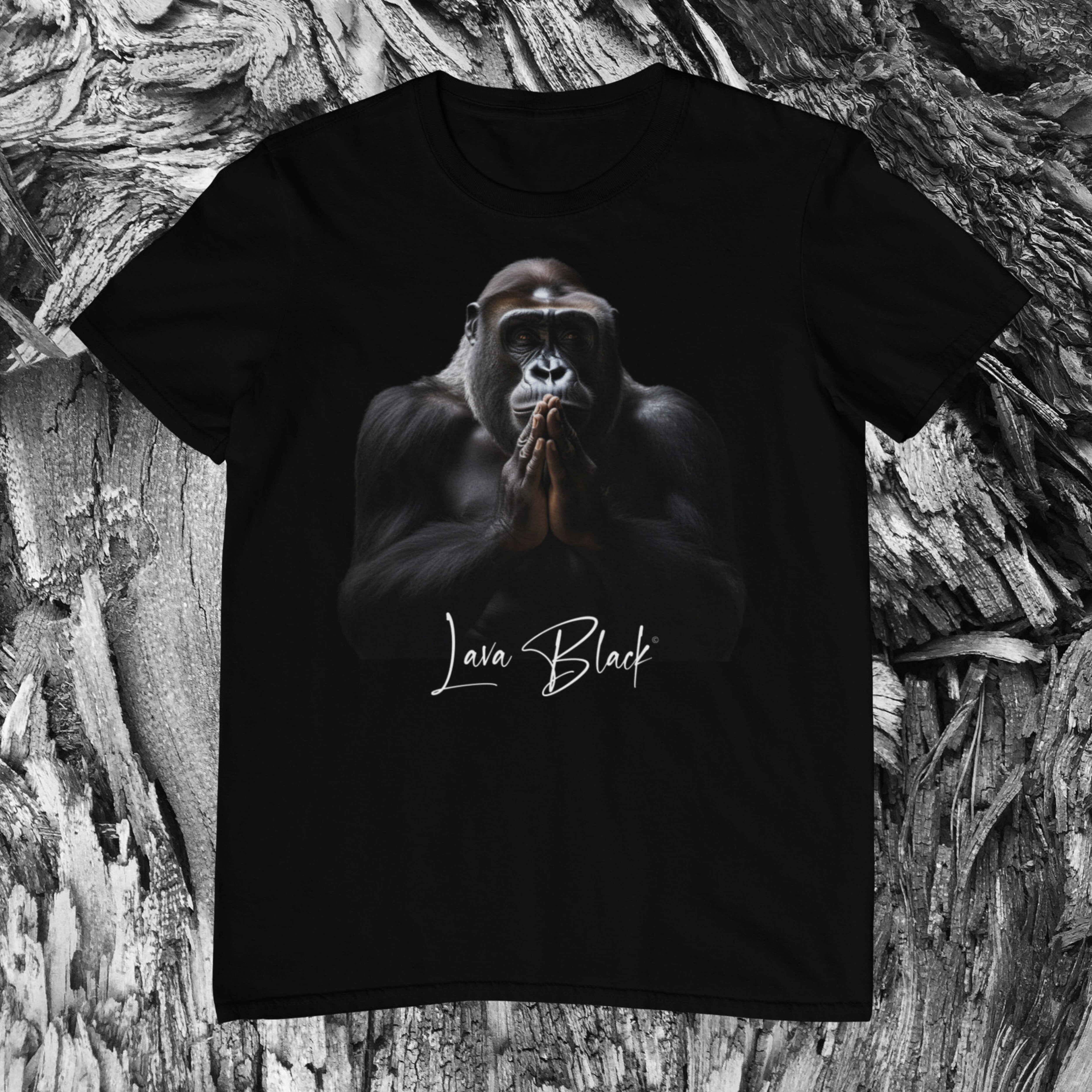 Gorilla tshirt , gorilla shirt, apes tshirt, praying gorilla, gift for ...