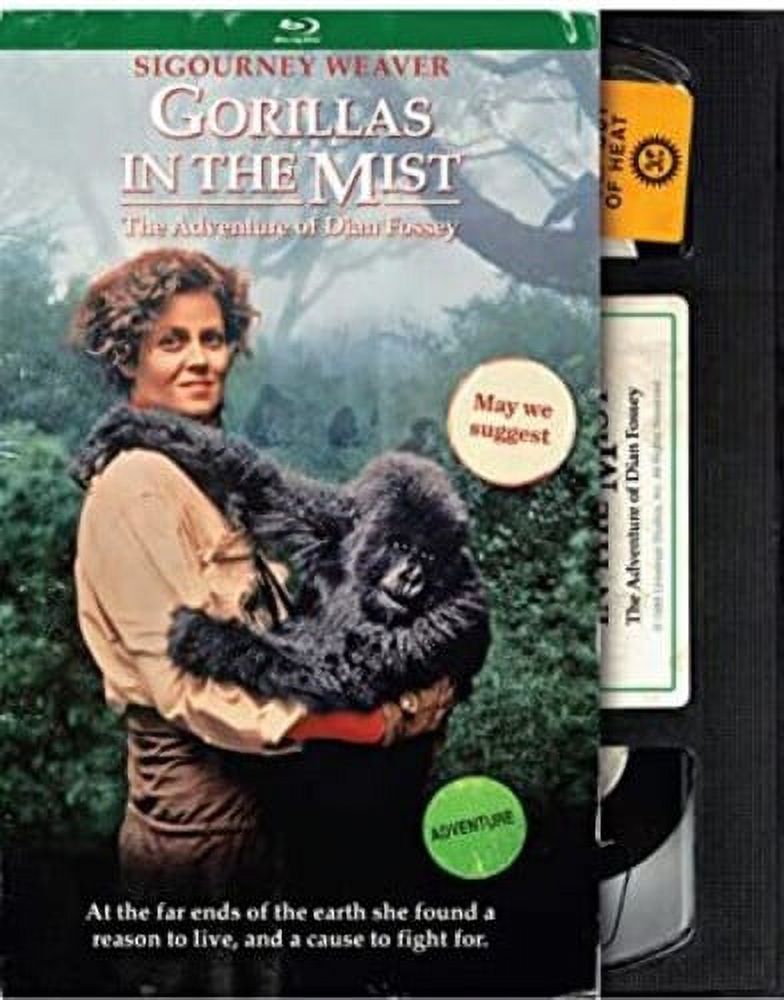 Gorillas In The Mist Retro VHS [Blu-ray] - Walmart.com