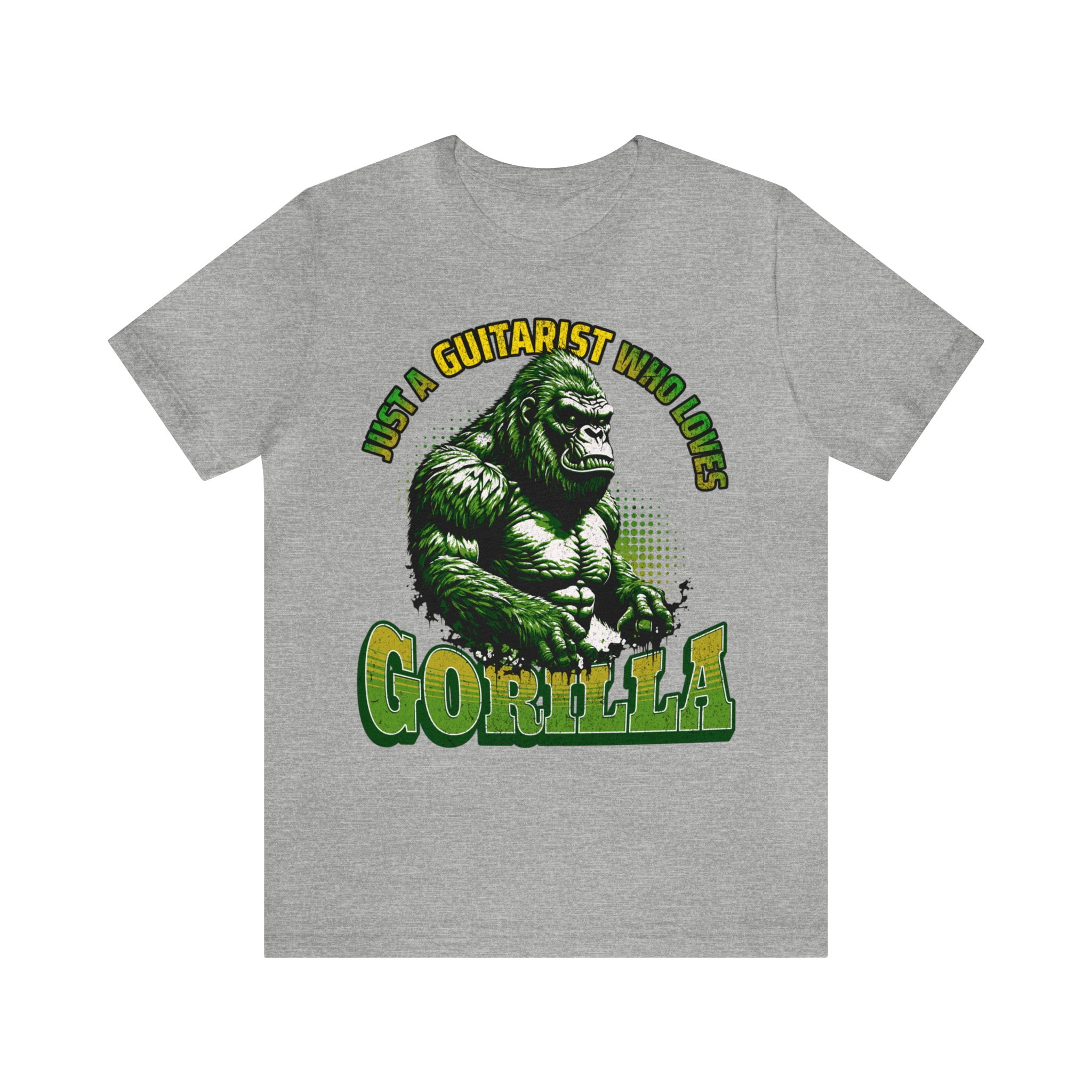 Gorillas Lover Unisex T-Shirt, Just A Guitarist Who Loves Gorilla ...