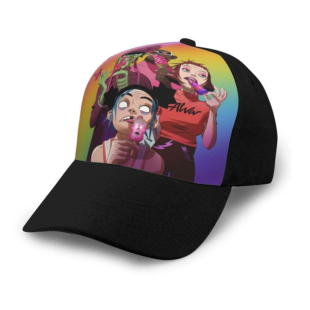 Gorillaz Adjustable Baseball Caps for Men Women Plain Casquette Fitted ...