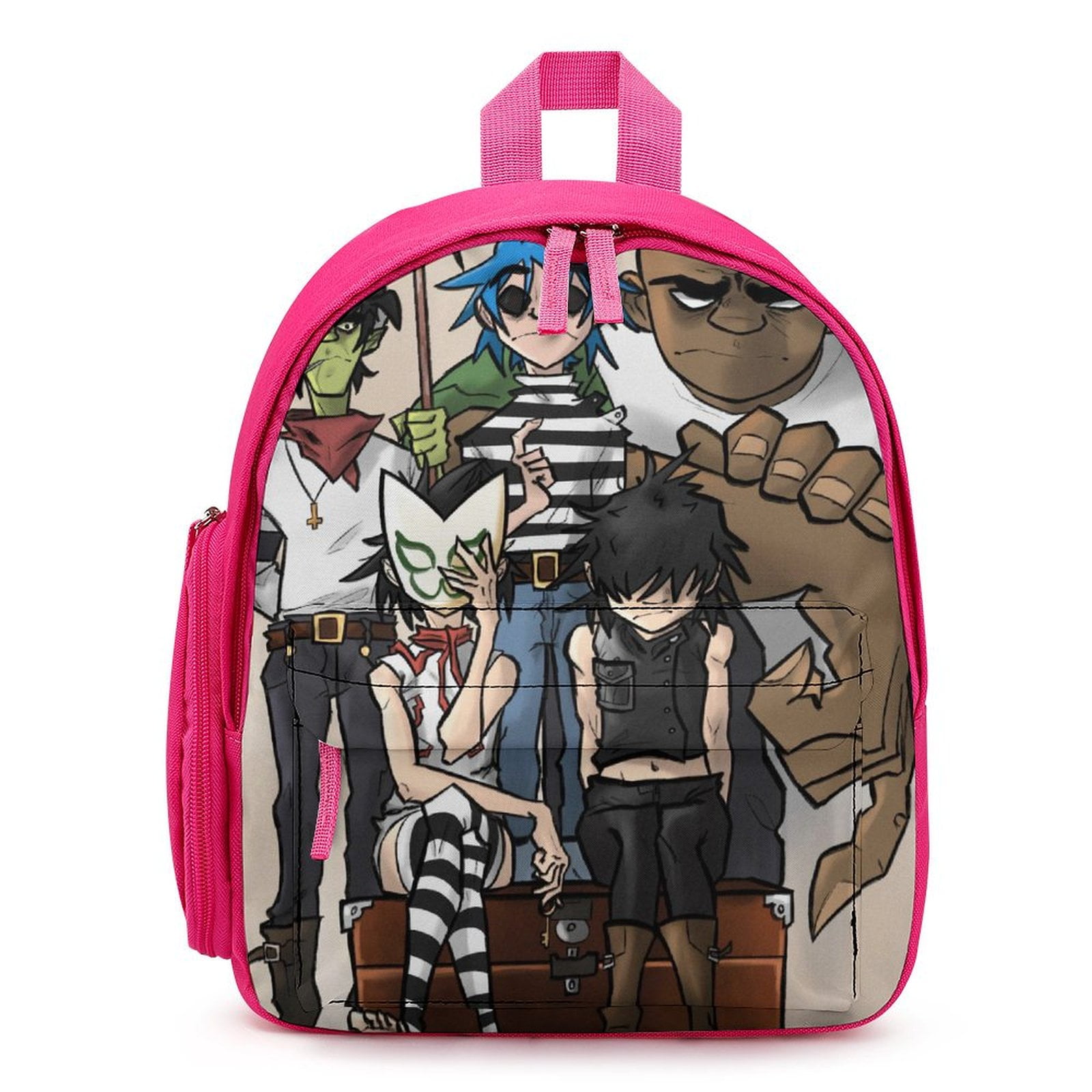 Gorillaz Animated Backpack Lightweight Adjustable Daypack Schoolbag ...