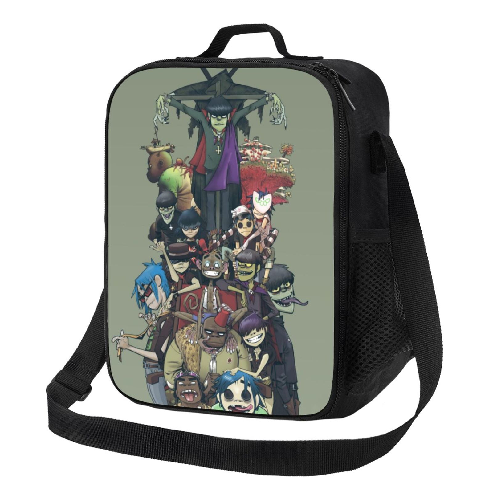 Gorillaz Animation Band Insulated Lunch Bag Portable Meal Bag Thermal ...