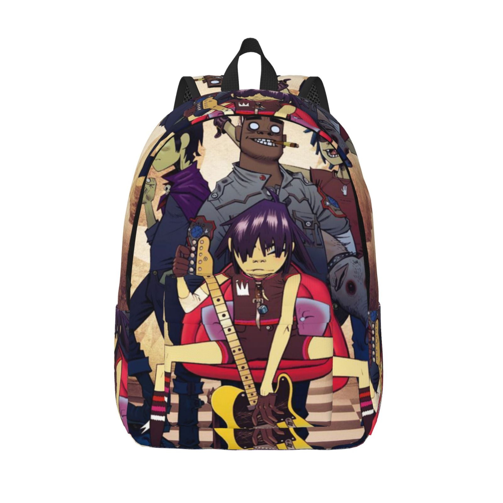 Gorillaz Backpack Unisex Daypack Student Schoolbag Satchel Bookbag ...