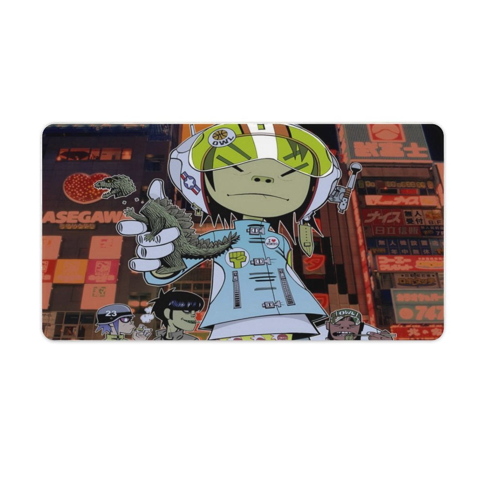 Gorillaz Desk Mat, Large Mouse Pad, Gaming Mousepad, Desk Pad, Big ...
