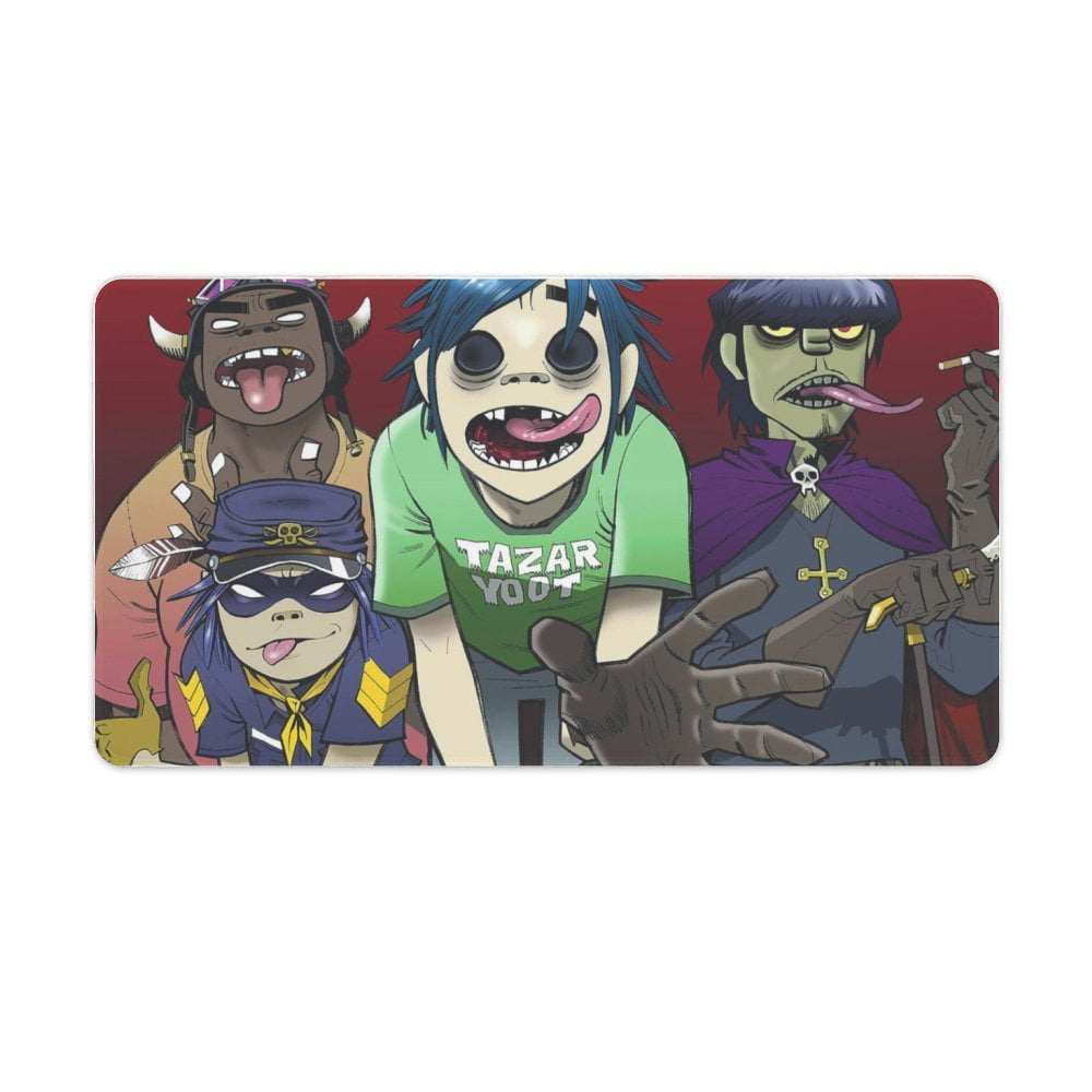 Gorillaz Desk Mat, Large Mouse Pad, Gaming Mousepad, Desk Pad, Big ...