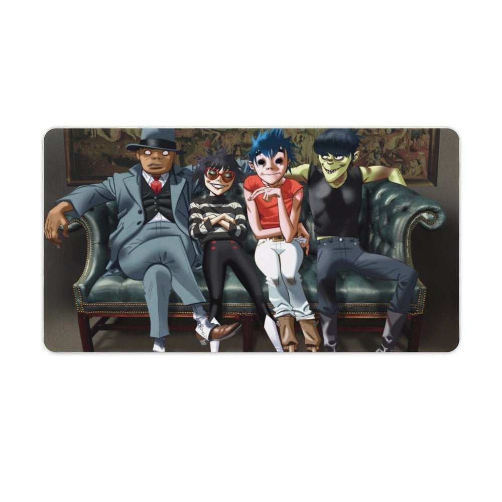 Gorillaz Desk Mat, Large Mouse Pad, Gaming Mousepad, Desk Pad, Big ...