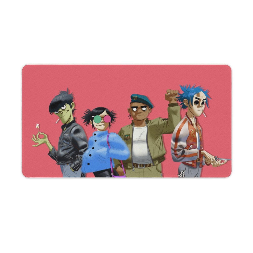 Gorillaz Desk Mat, Large Mouse Pad, Gaming Mousepad, Desk Pad, Big ...