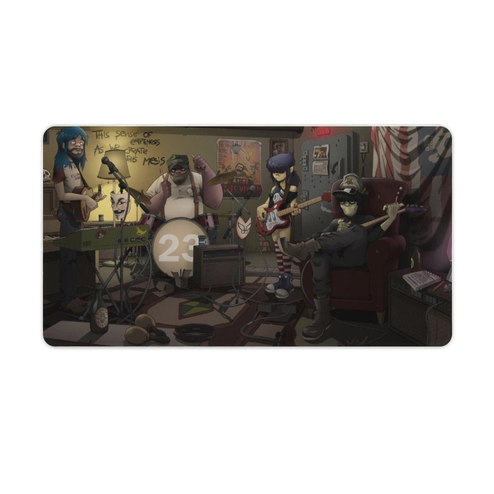 Gorillaz Desk Mat, Large Mouse Pad, Gaming Mousepad, Desk Pad, Big ...