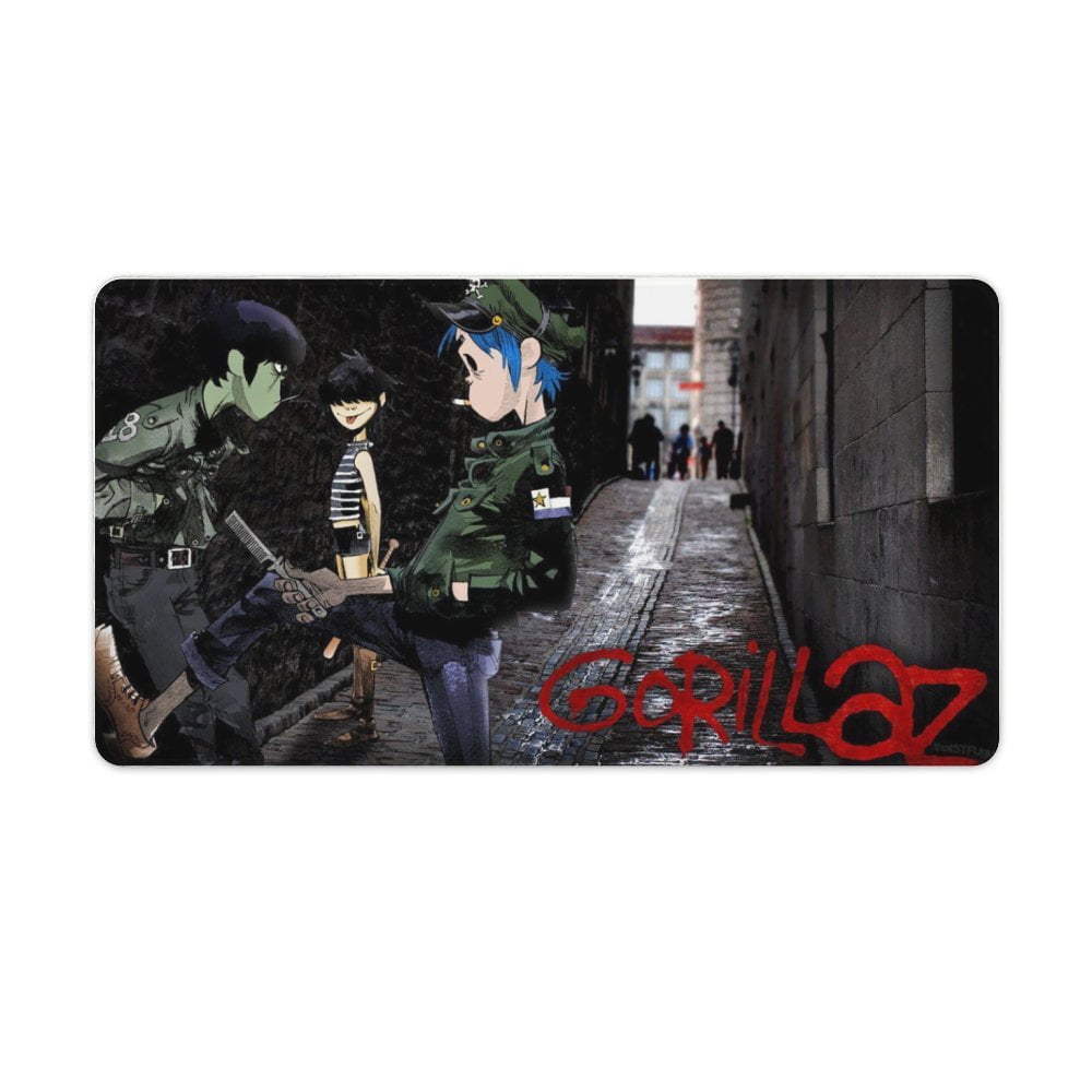 Gorillaz Desk Mat, Large Mouse Pad, Gaming Mousepad, Desk Pad, Big ...