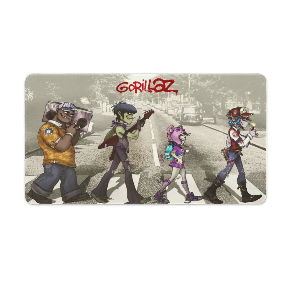 Gorillaz Desk Mat, Large Mouse Pad, Gaming Mousepad, Desk Pad, Big ...