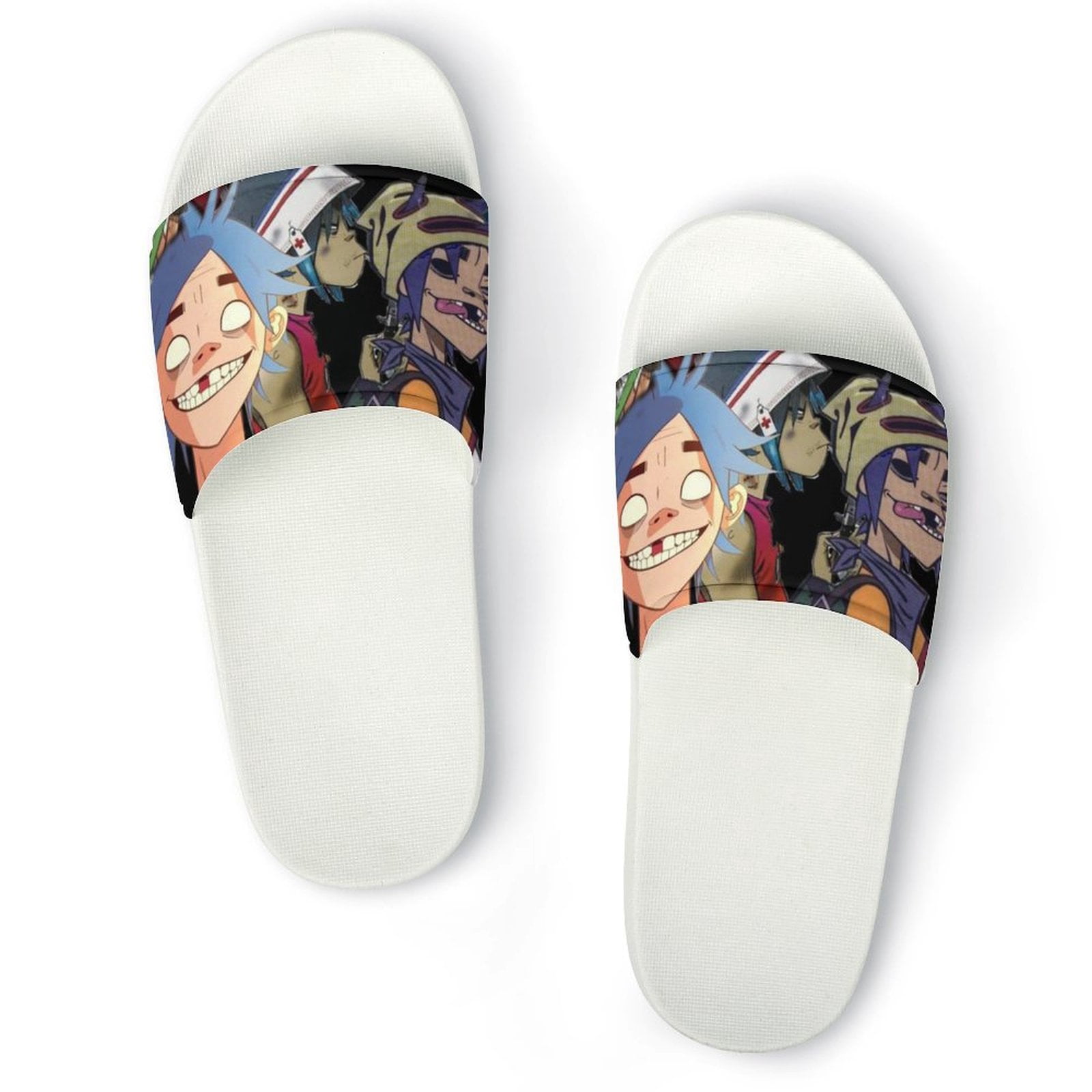 Gorillaz Home Slippers Unisex House Sandals Breathable PVC Slides for ...