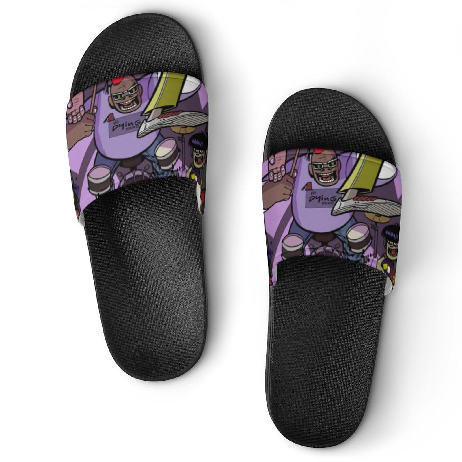 Gorillaz Home Slippers Unisex House Sandals Breathable PVC Slides for ...