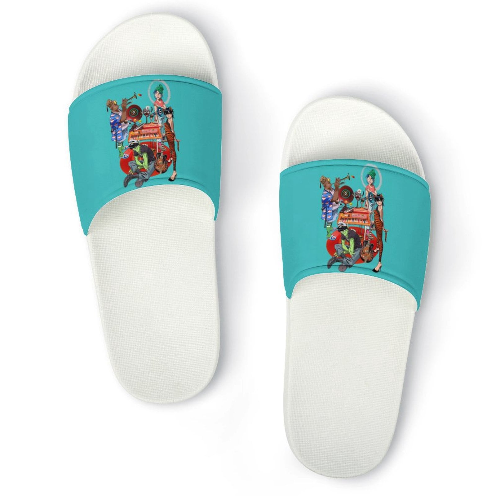 Gorillaz Home Slippers Unisex House Sandals Breathable PVC Slides for ...