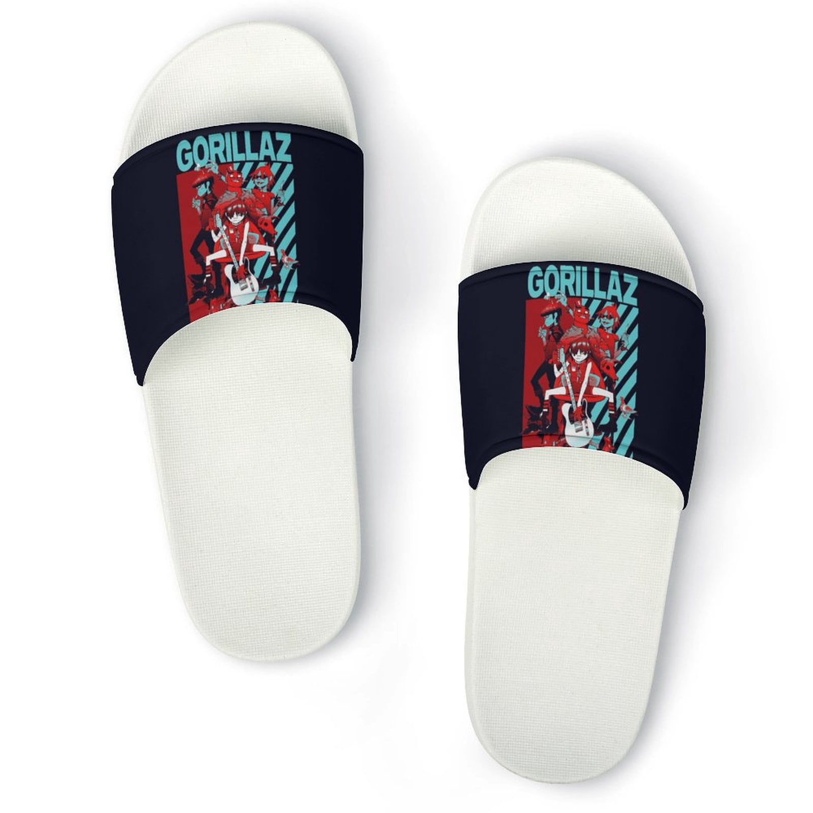 Gorillaz Home Slippers Unisex House Sandals Breathable PVC Slides for ...