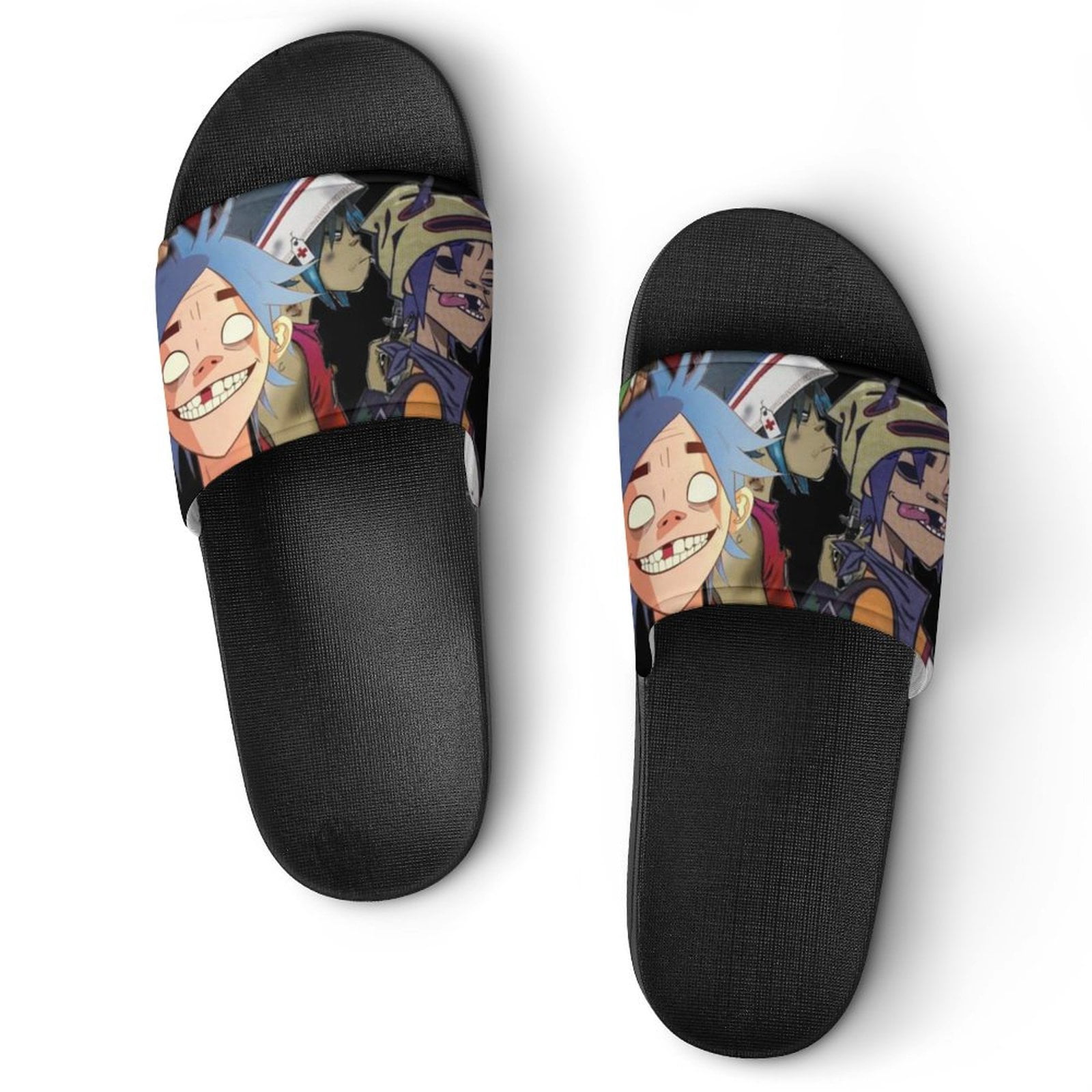 Gorillaz Home Slippers Unisex House Sandals Breathable PVC Slides for ...