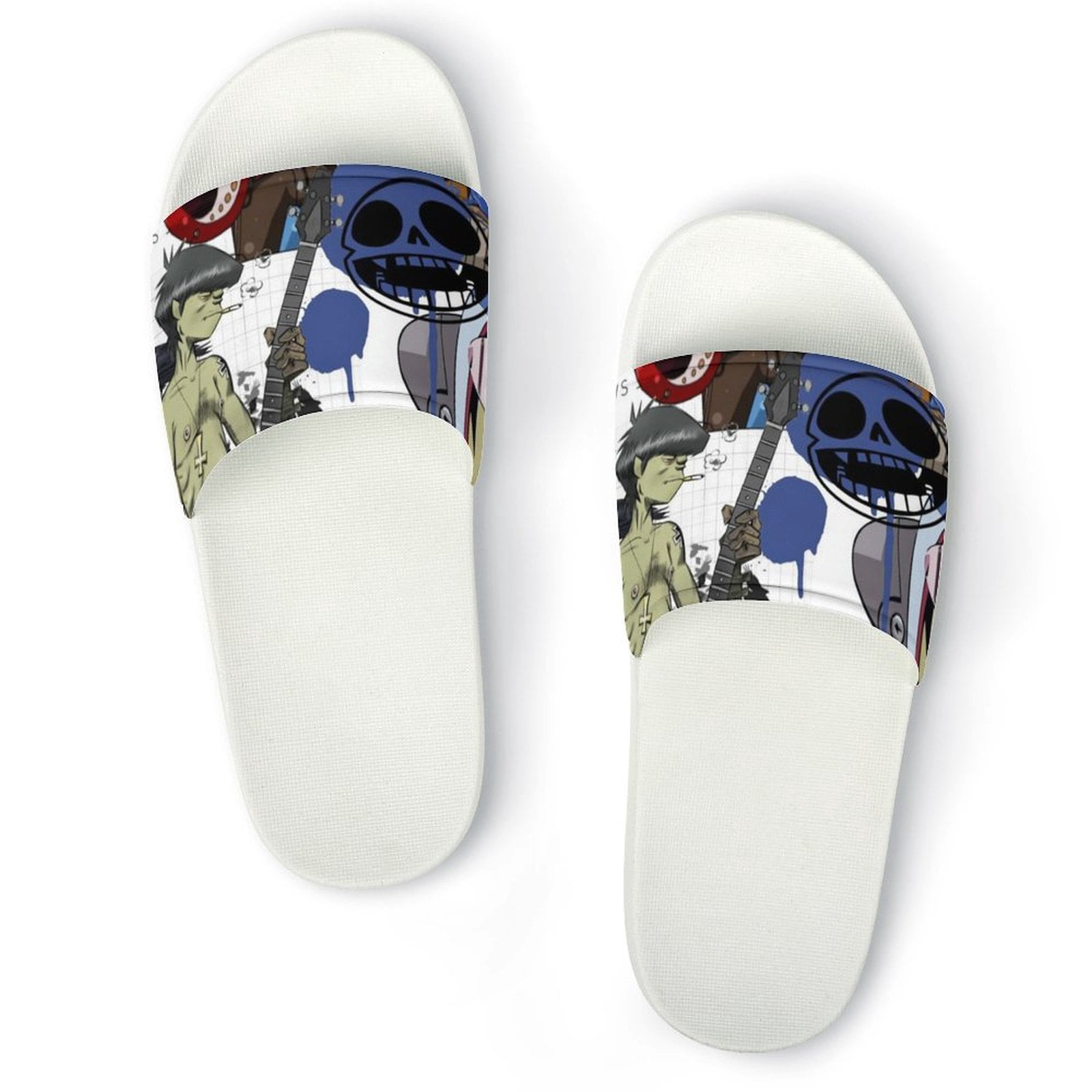 Gorillaz Home Slippers Unisex House Sandals Breathable PVC Slides for ...