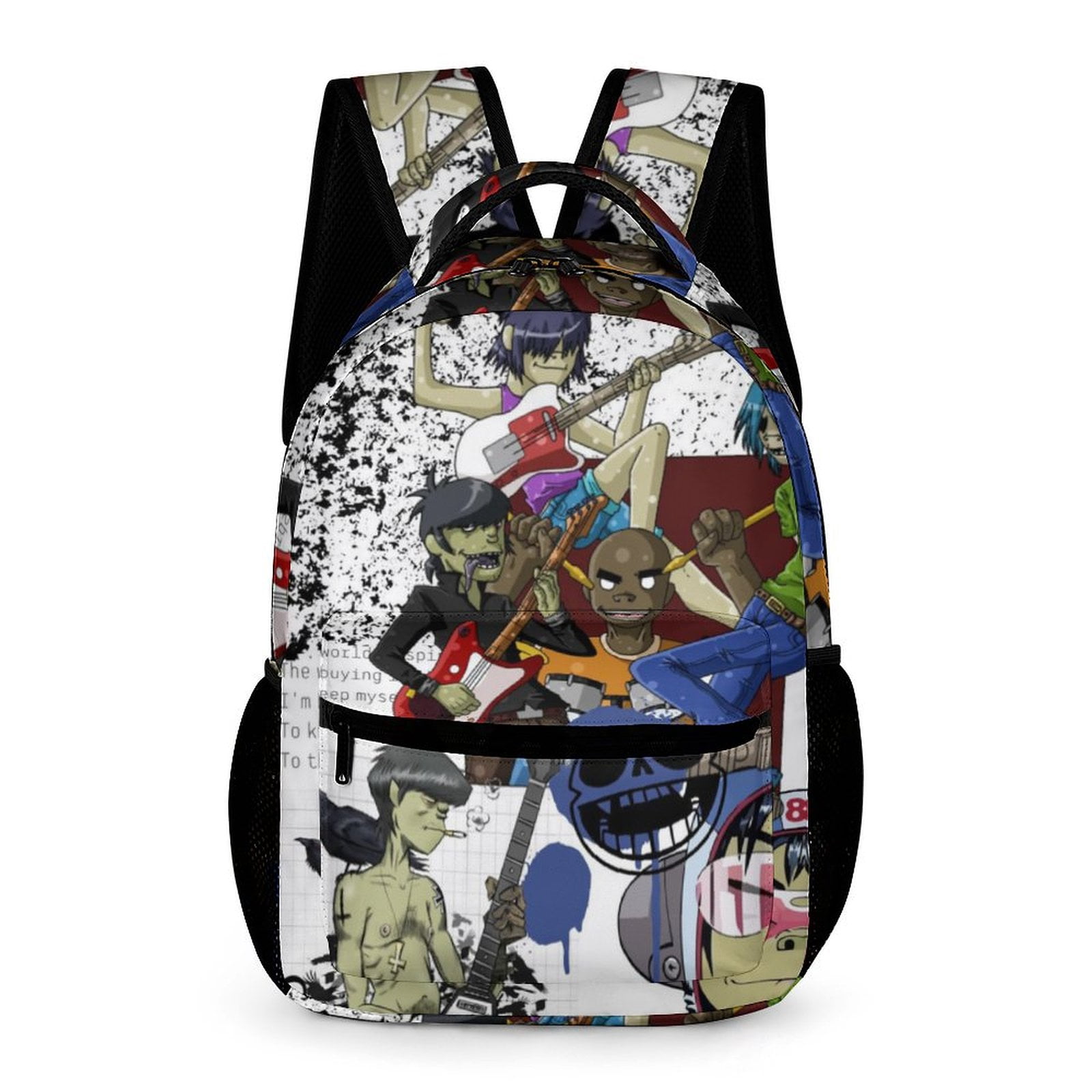 Gorillaz Backpacks Cute School Bag Bookbag Casual Daypack Outdoor ...