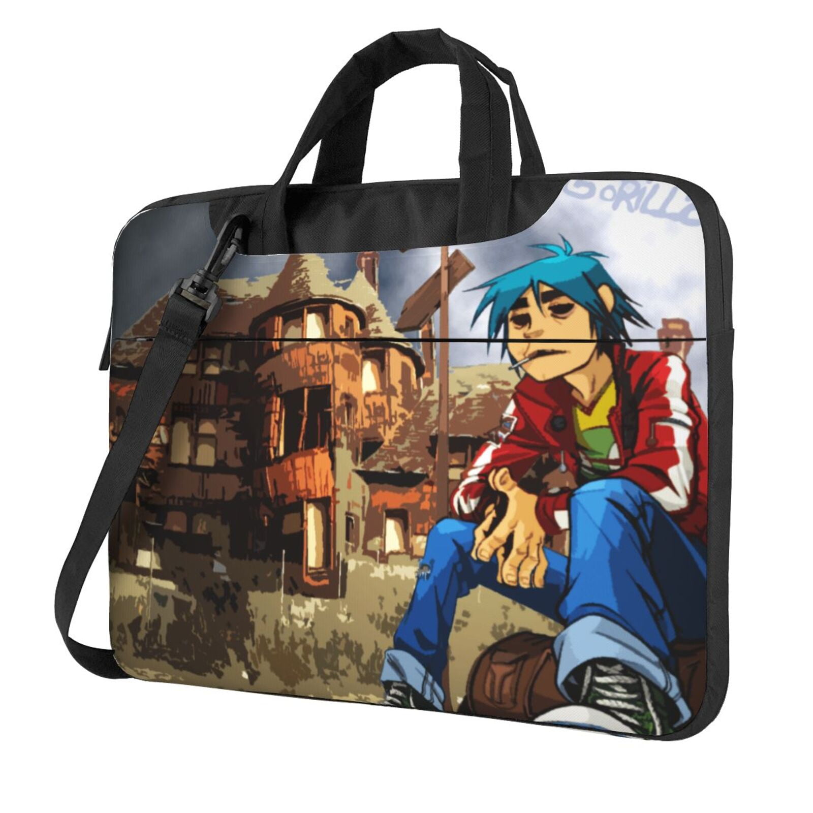 Gorillaz Laptop Shoulder Bag for Women Men, 13 inch Computer Laptop Bag ...