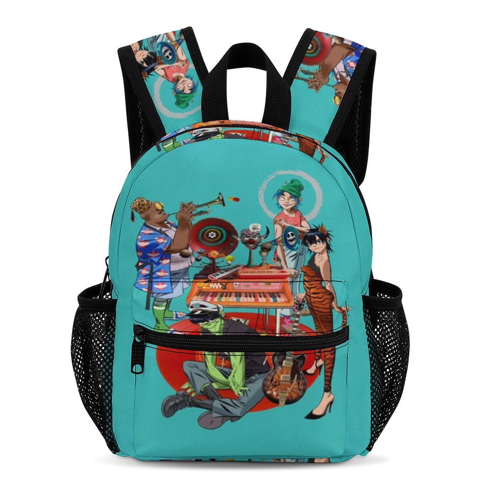 Gorillaz Members Backpack Daypack School Bag Lightweight Bookbag ...