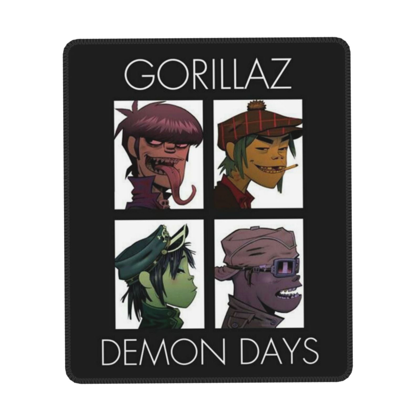 Gorillaz Mousepad Non-Slip Rubber Base Computer Mouse Pads 7.9 X 9.5 In ...
