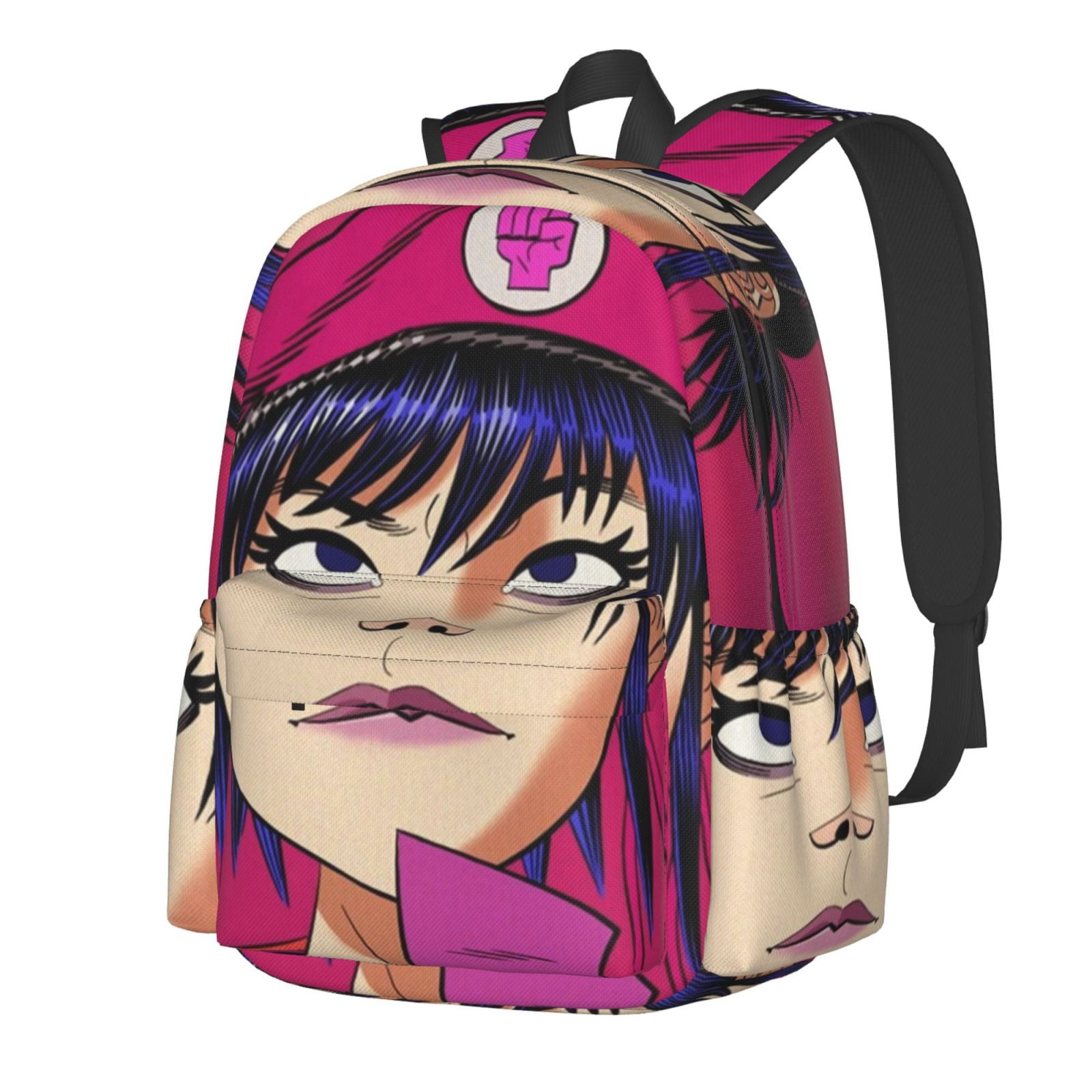 Gorillaz Noodle Unisex Laptop Backpack Large Capacity Daypack Shoulders ...