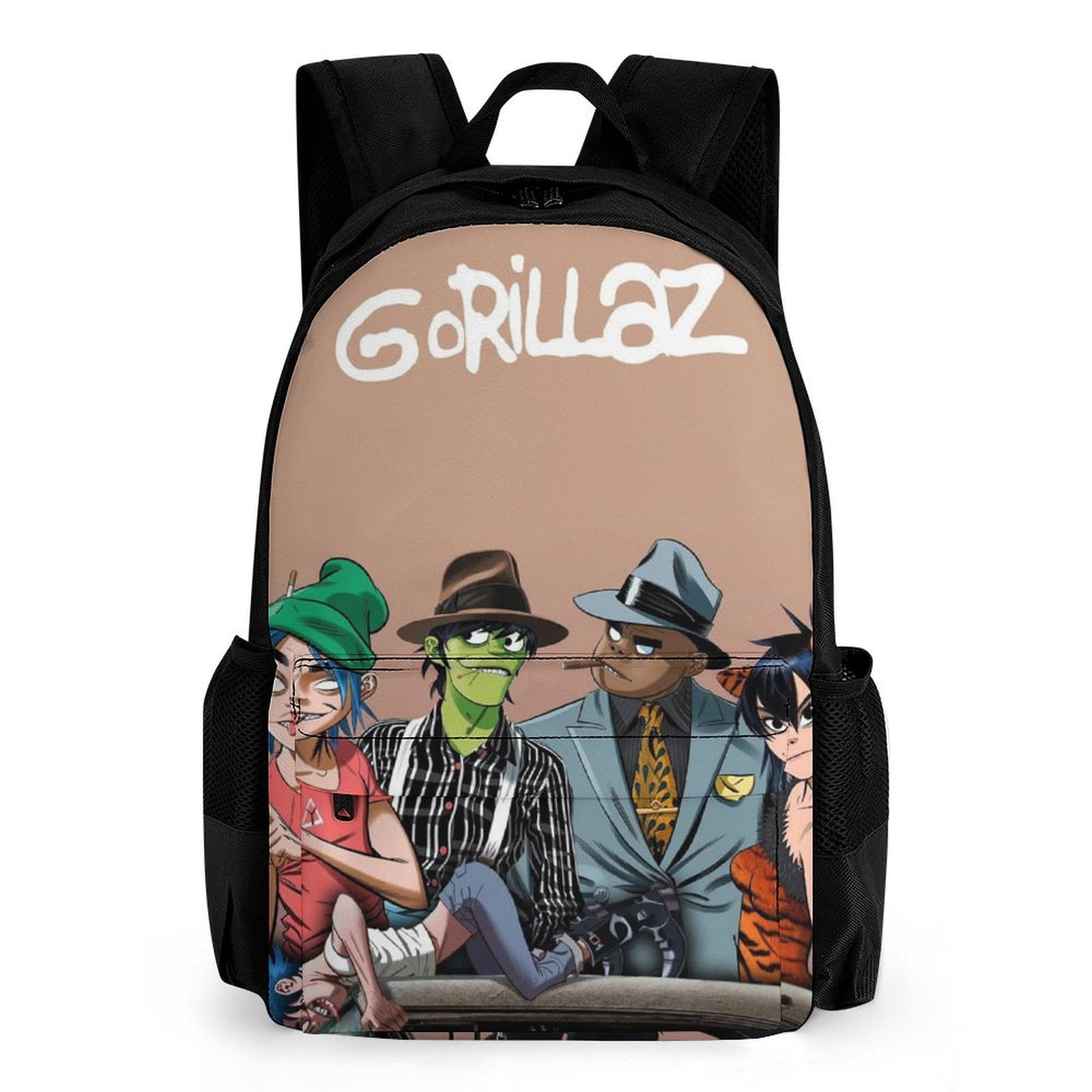 Gorillaz Sing Backpack Laptop Bag Student Satchel Schoolbag Bookbag ...