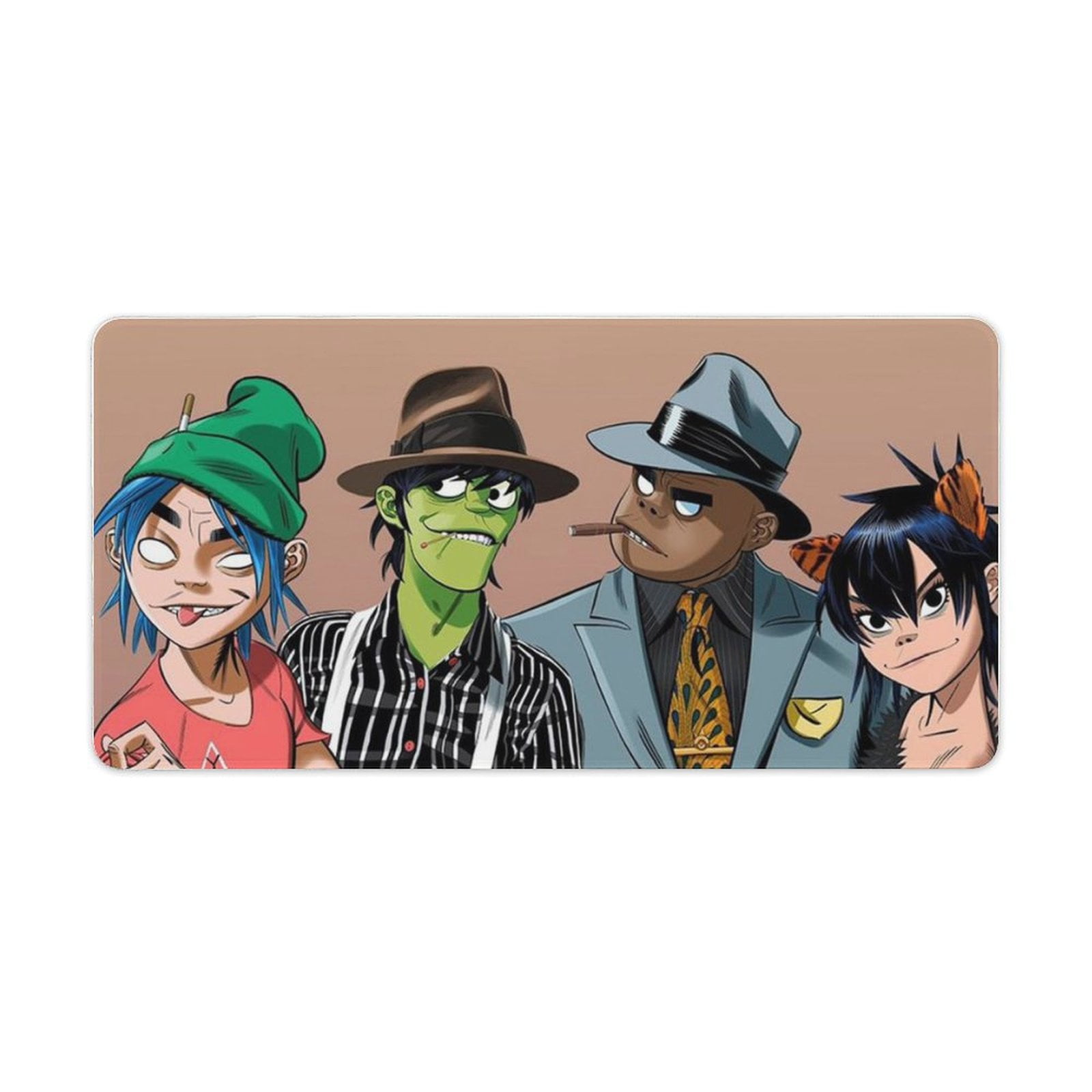 Gorillaz Sing Mouse Pad No-sliped Large Mousepad Extended Gaming Desk ...