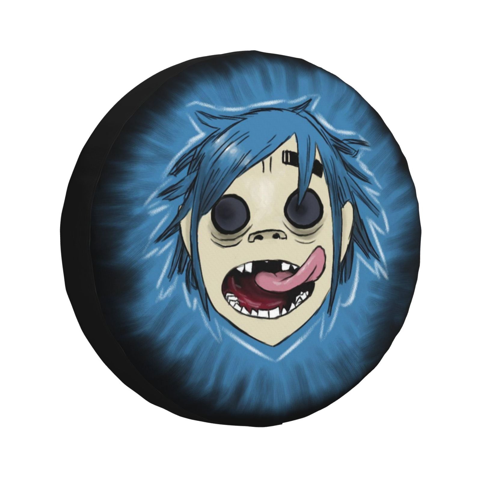 Gorillaz Singer Spare Tire Cover Universal Wheel Tire Cover Dust-Proof ...