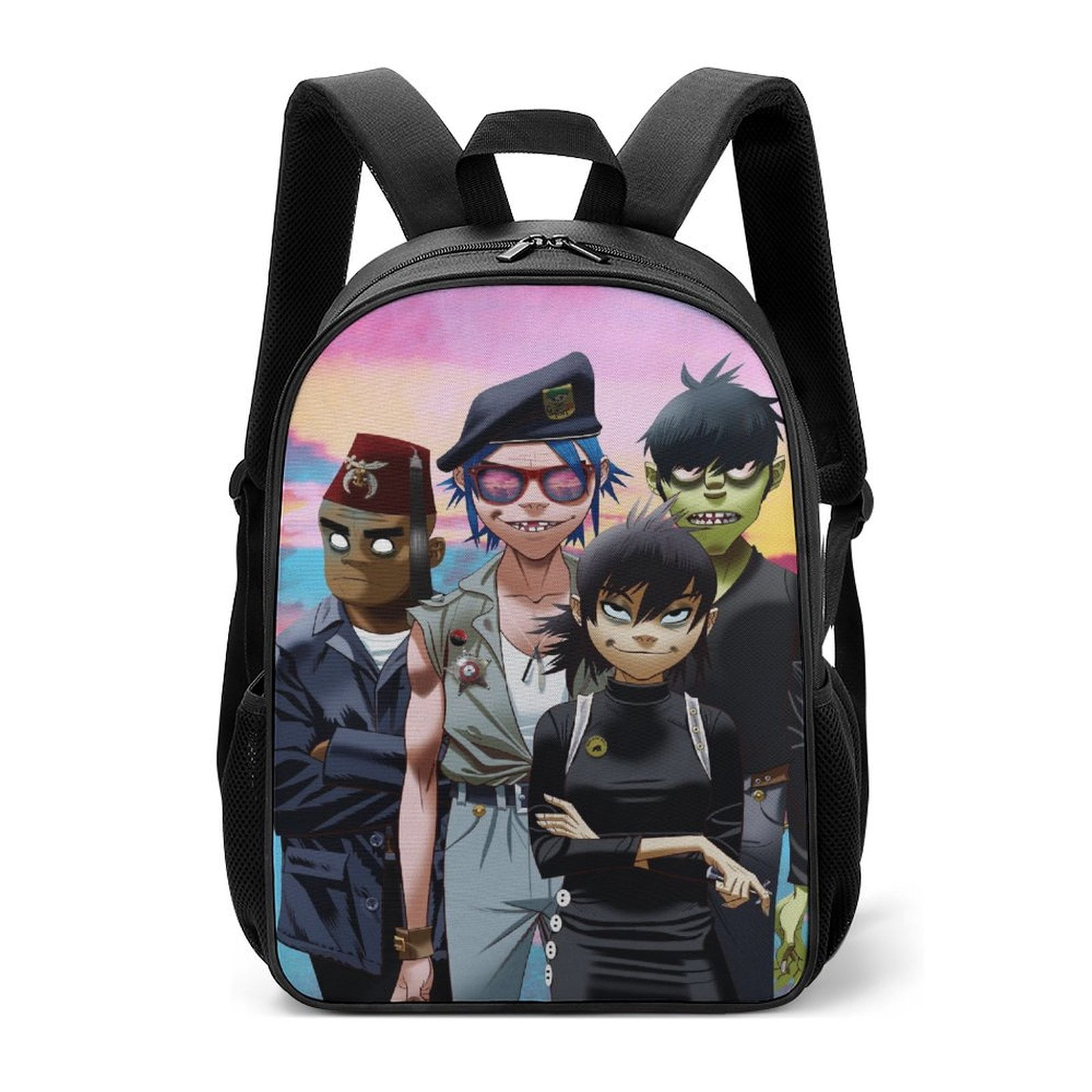 Gorillaz Singers Backpack School Bag Multipurpose Daypack Bookbag ...