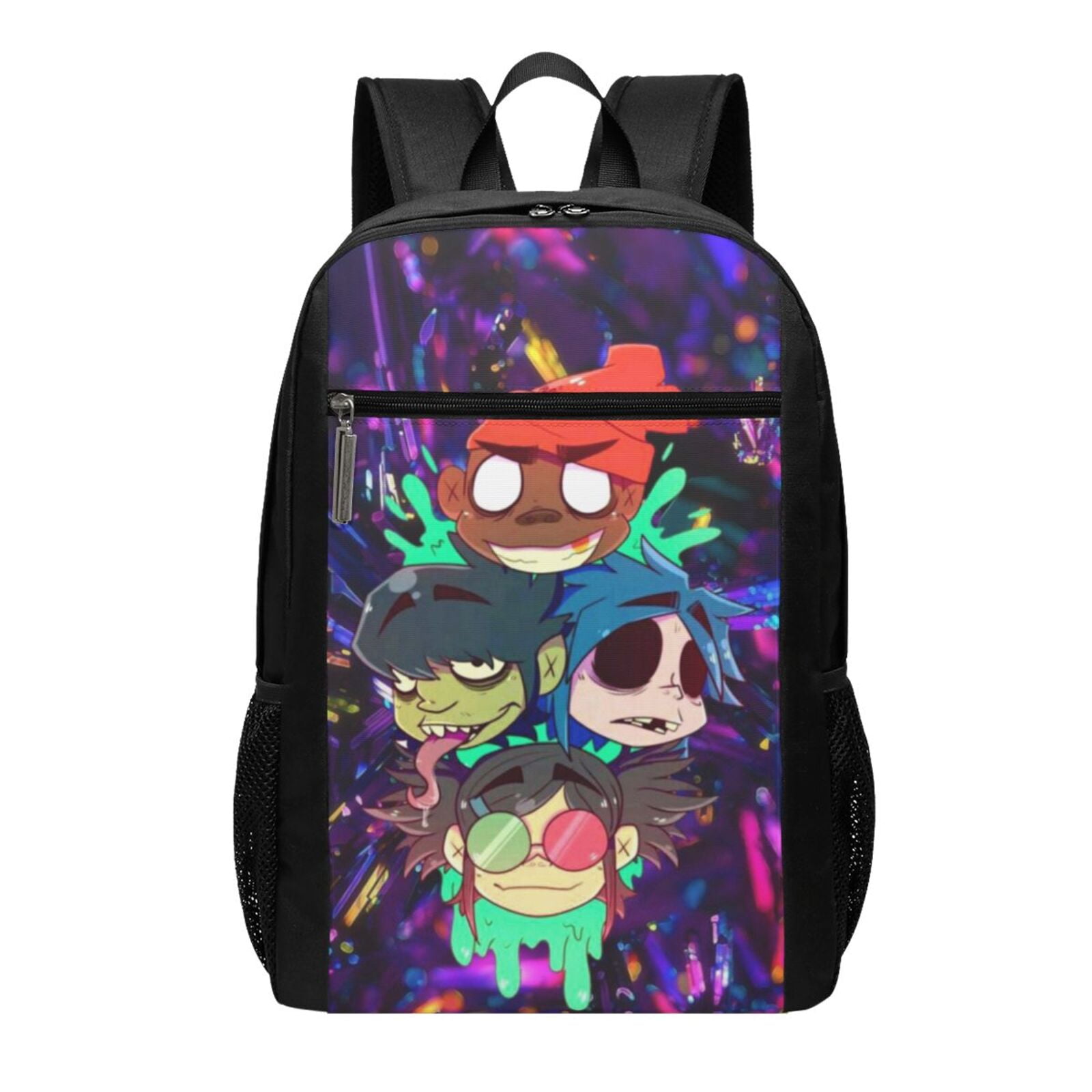 Gorillaz Sports Backpacks 17 Inch Schoolbag Adults Rucksack Simple ...