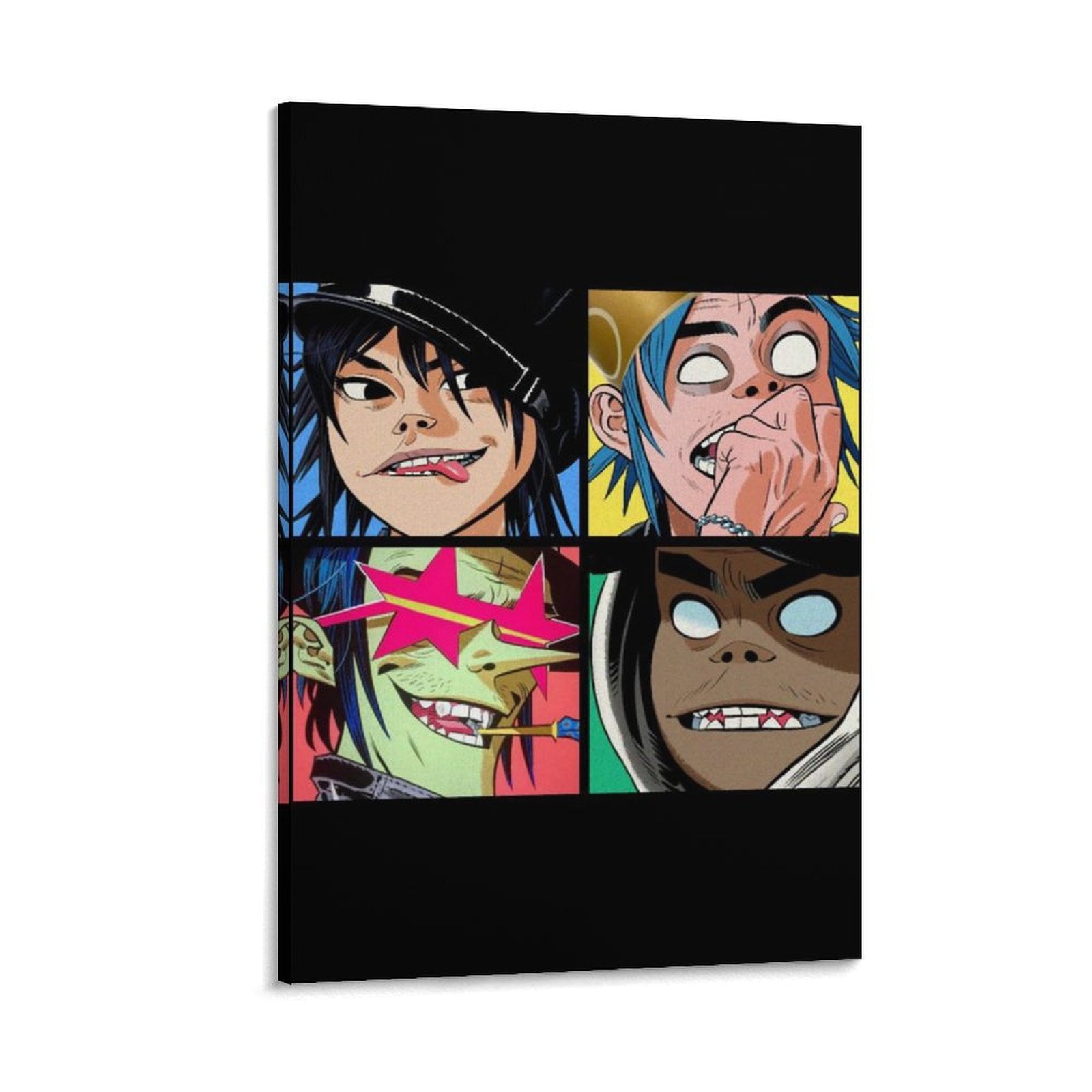 Gorillaz Wall Hanging Painting Wall Art Canvas Paintings Posters Home ...
