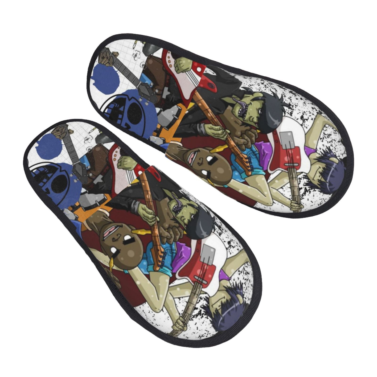 Gorillaz Winter Home Slippers Warm House Shoes Cozy Plush Cotton ...