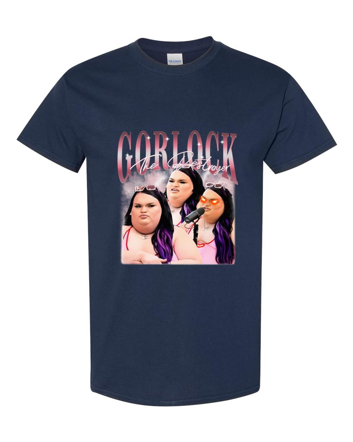 Gorlock The Destroyer T-Shirt Vintage 90s Monster Fan Graphic, for men ...