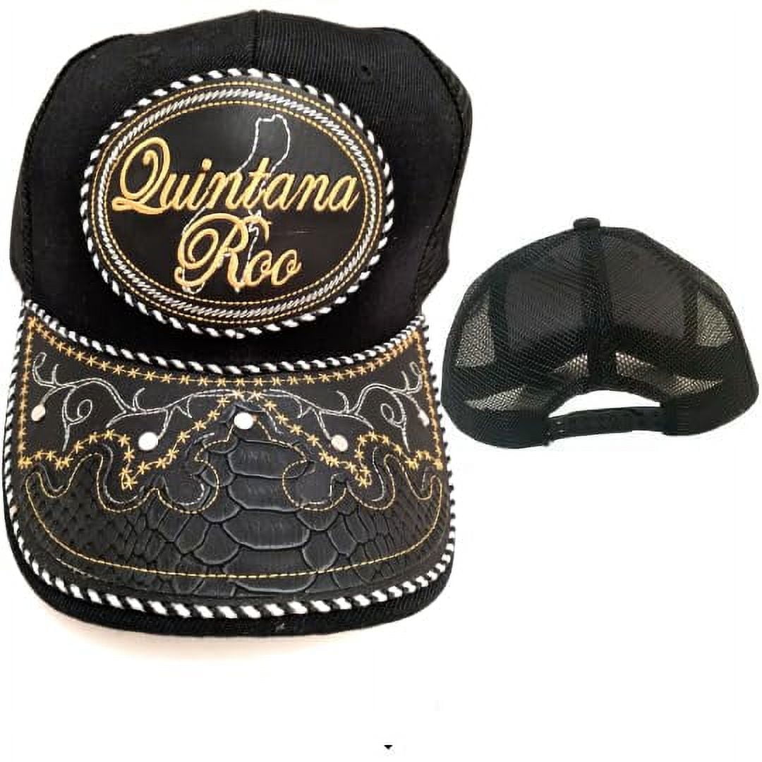 Gorra de Quintana Roo, Adjustable Unisex, Charro Style, Polyester ...