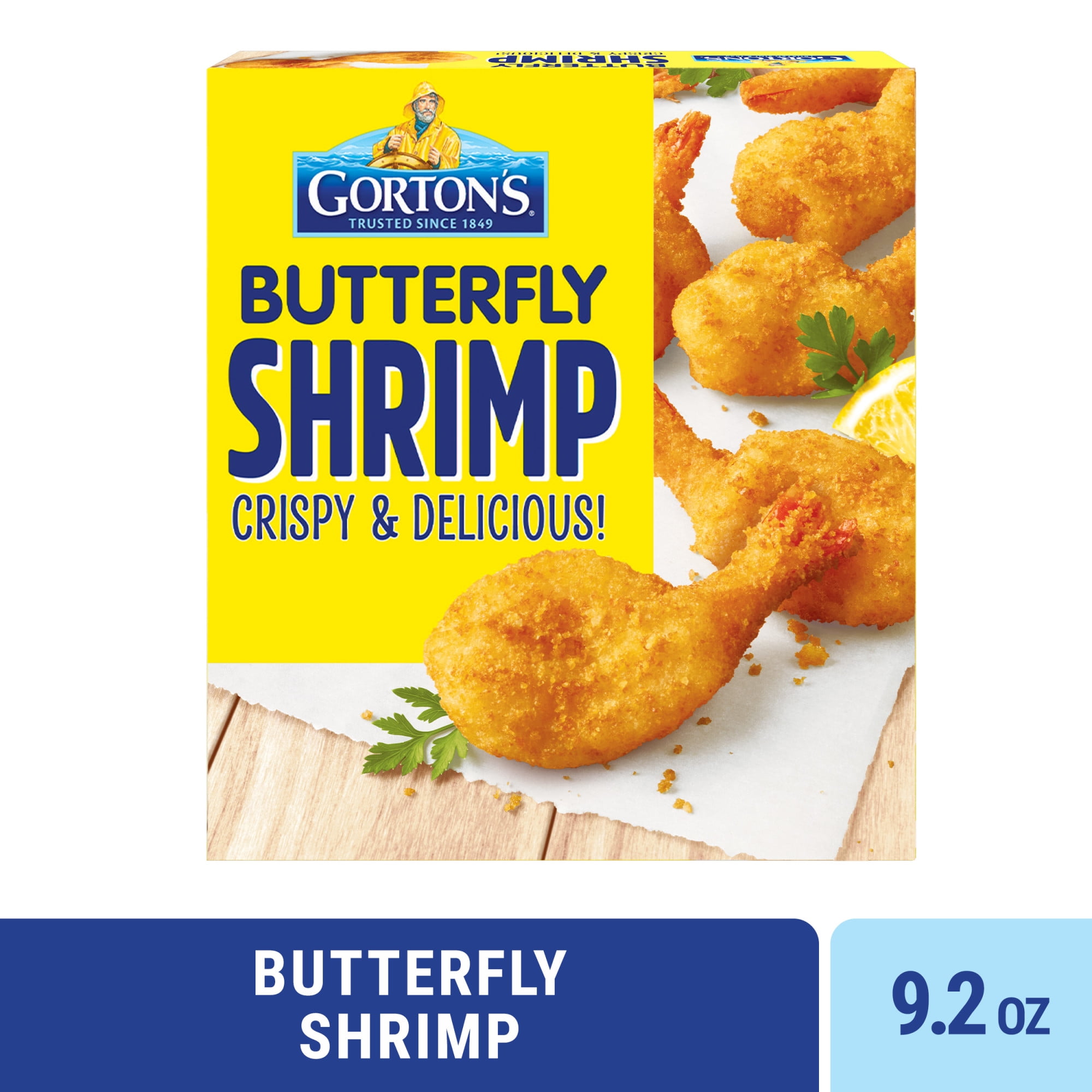 Gorton's Butterfly Shrimp Breaded with Panko Crispy Coating Frozen 9.2 ...