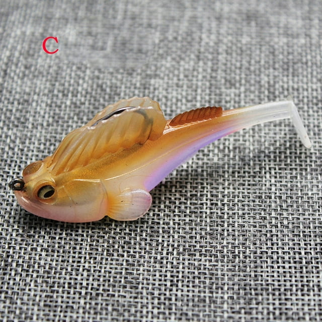 Goseagotofun 10 Styles Jumping Fish Fishing Tail soft -hanging bottom ...