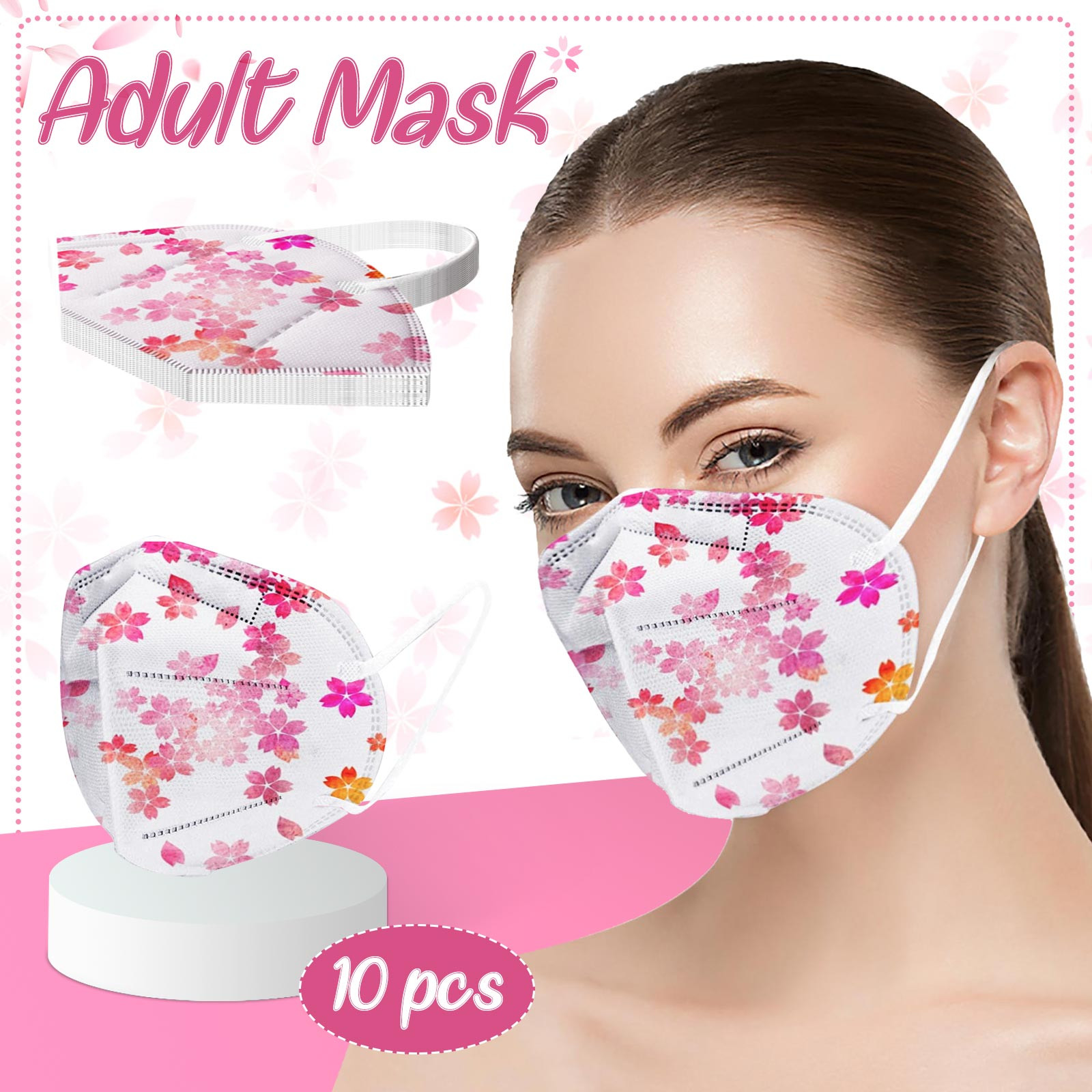 Goseagotofun Adult High-Density Mask PM2.5 Wind Mist Pollution ...