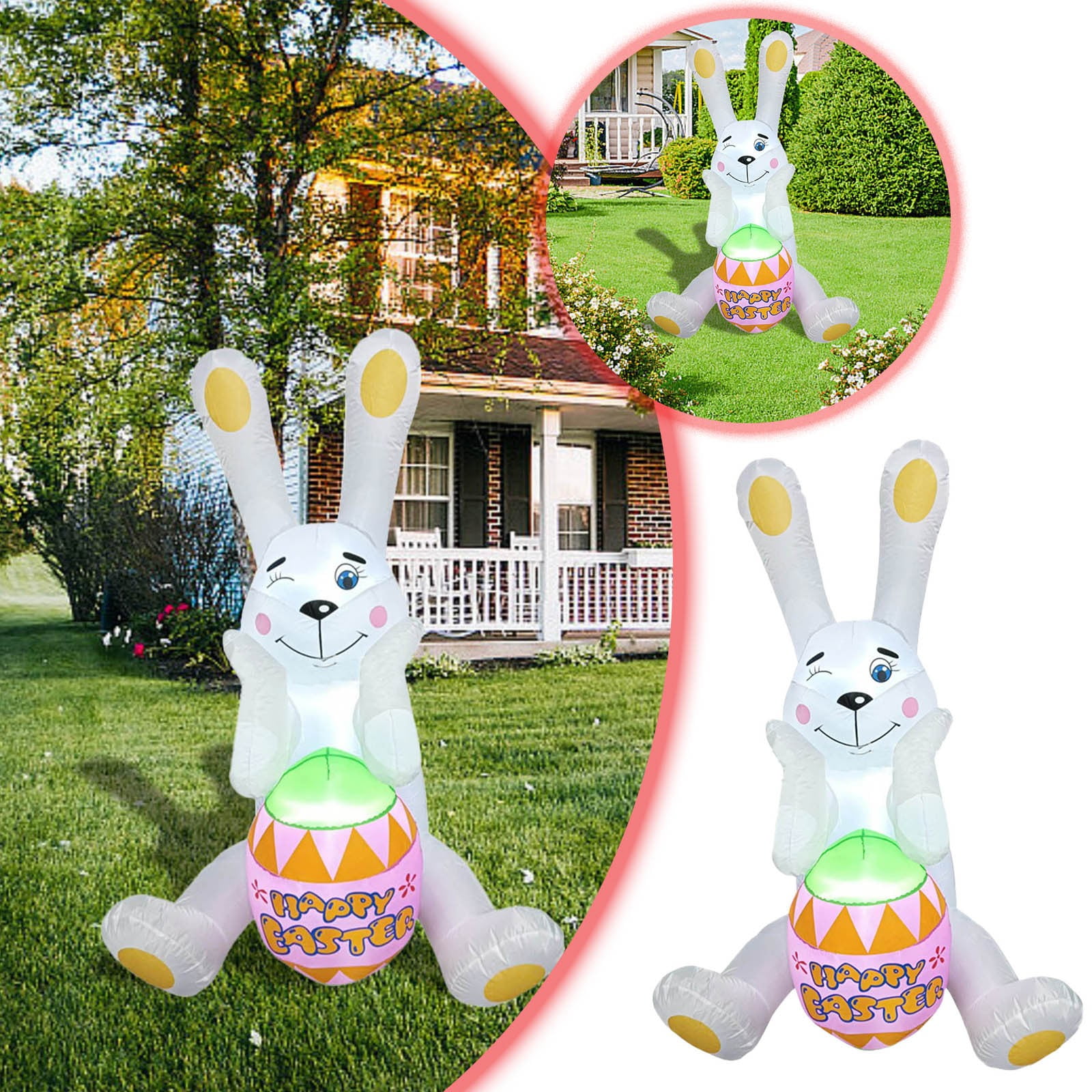 Goseagotofun Event Dress plus Size Easter Outdoor Decoration Easter ...