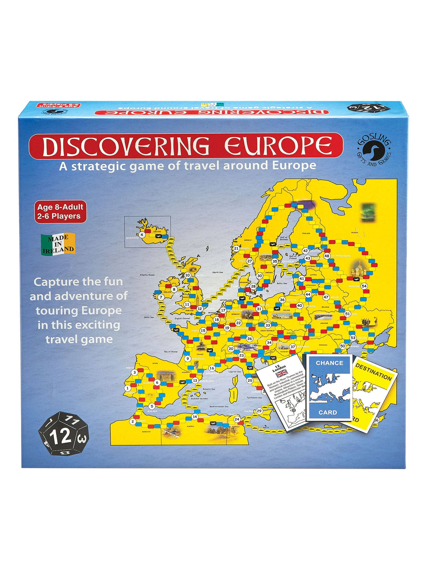 Gosling Games Discovering Europe (Square Box) New - Walmart.com
