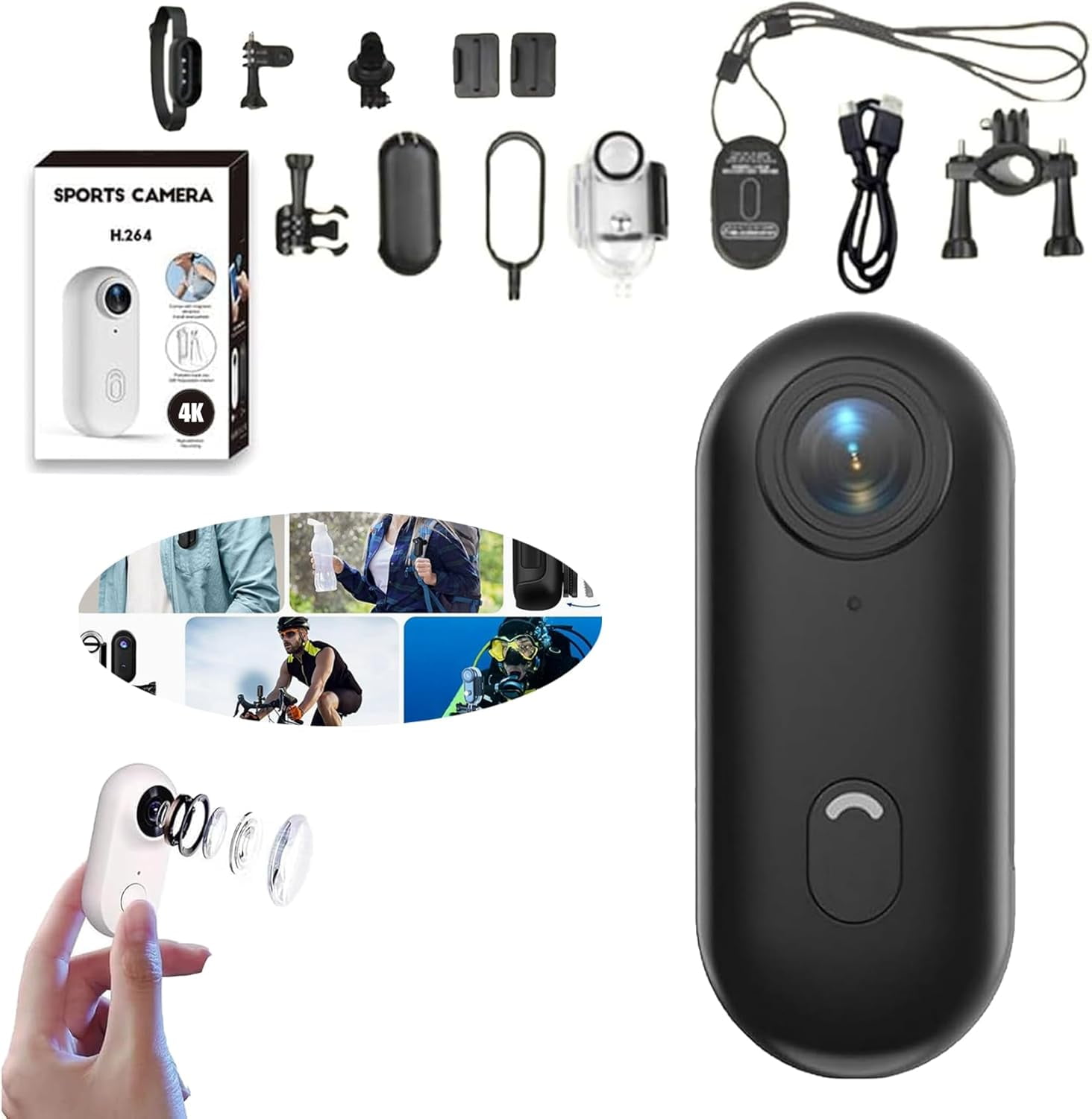 Gosnap - Go Snap Camera, 2025 New Mini Gosnap Body Camera, 120° Ultra ...