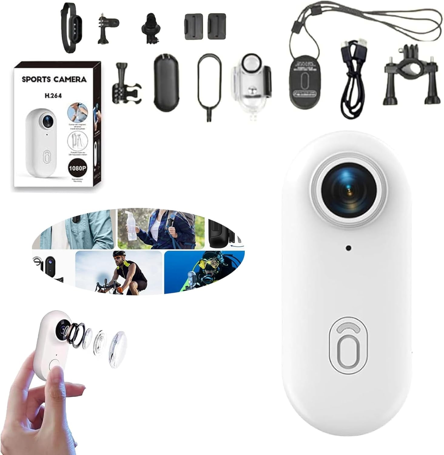 Gosnap - Go Snap Camera, 2025 New Mini Gosnap Body Camera, 120° Ultra ...