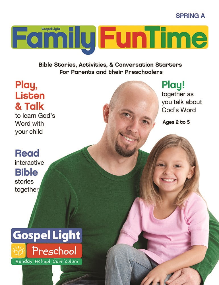 Gospel Light Spring 2024: Preschool/Pre-K/Kindergarten Family Funtime Pages (Ages 2-5)-Year A ...